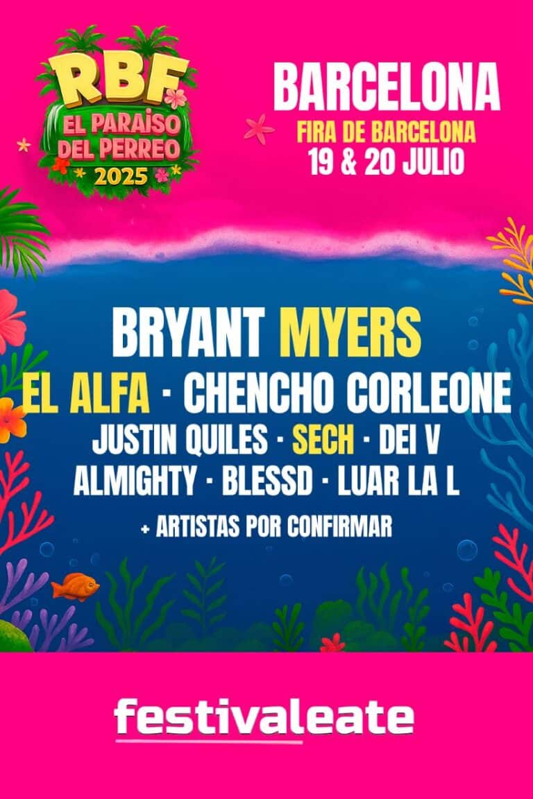 Reggaeton Beach Festival 2025 - Cartel, Horarios y más